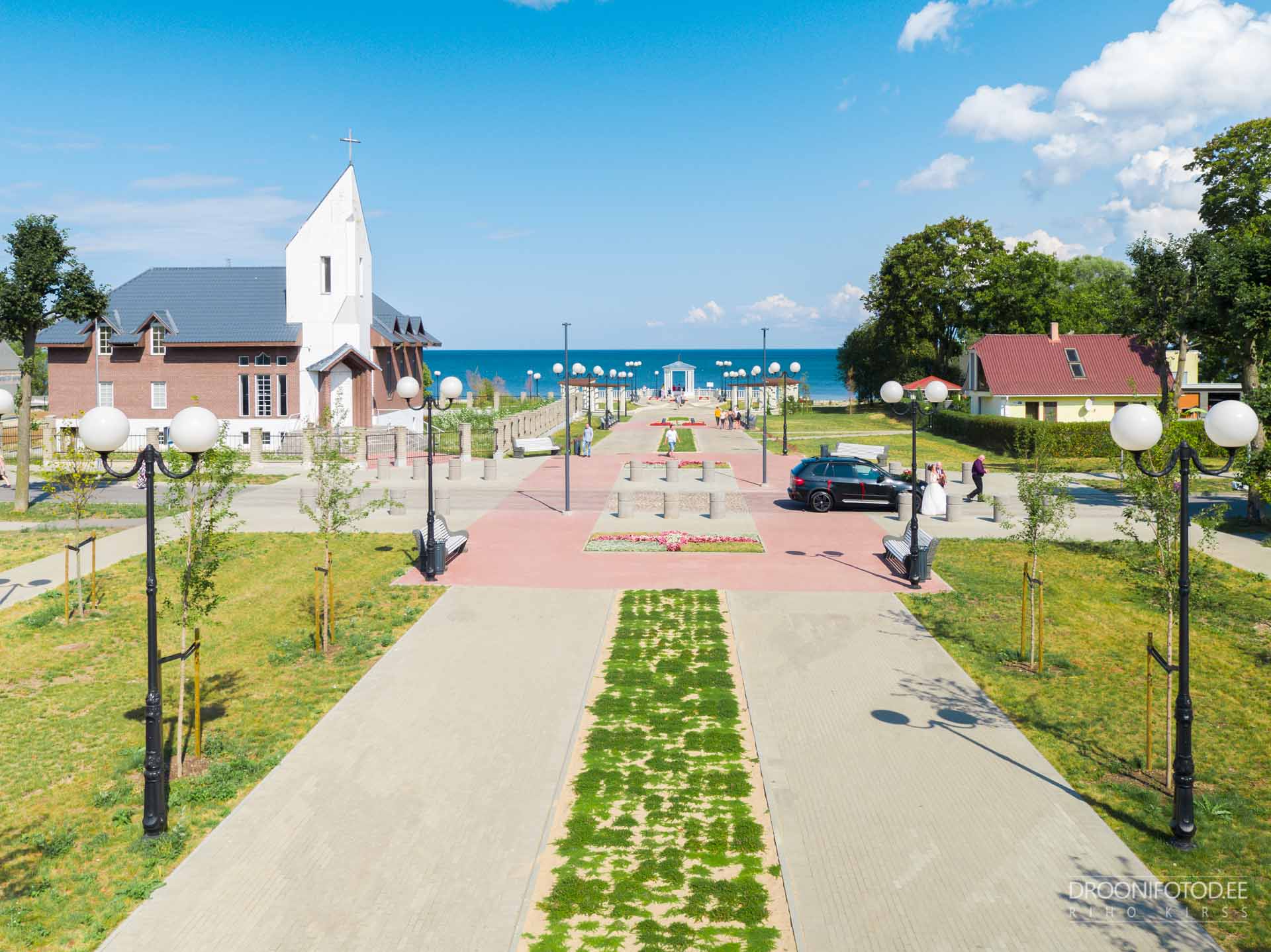Sillamäe promenaad - Riho Kirss / Droonifotod